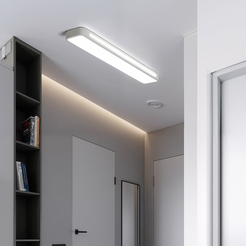 Gleamlamp Dimmable Ceiling Light Metal LED Flush Simple Ceiling Lamp ...